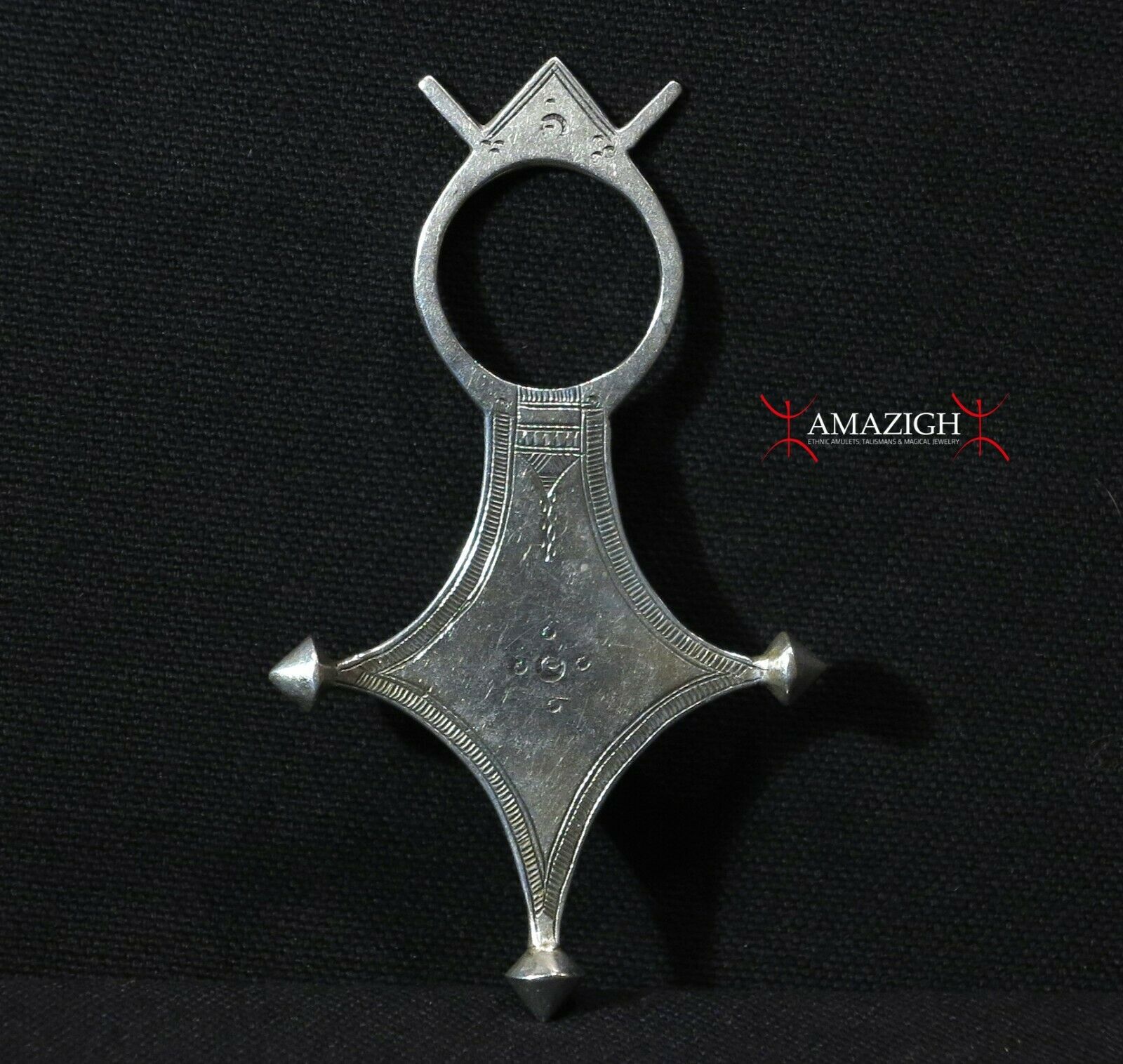 Old Fine Tuareg Cross - Agadez - Niger - Amazigh Ethnic Jewelry