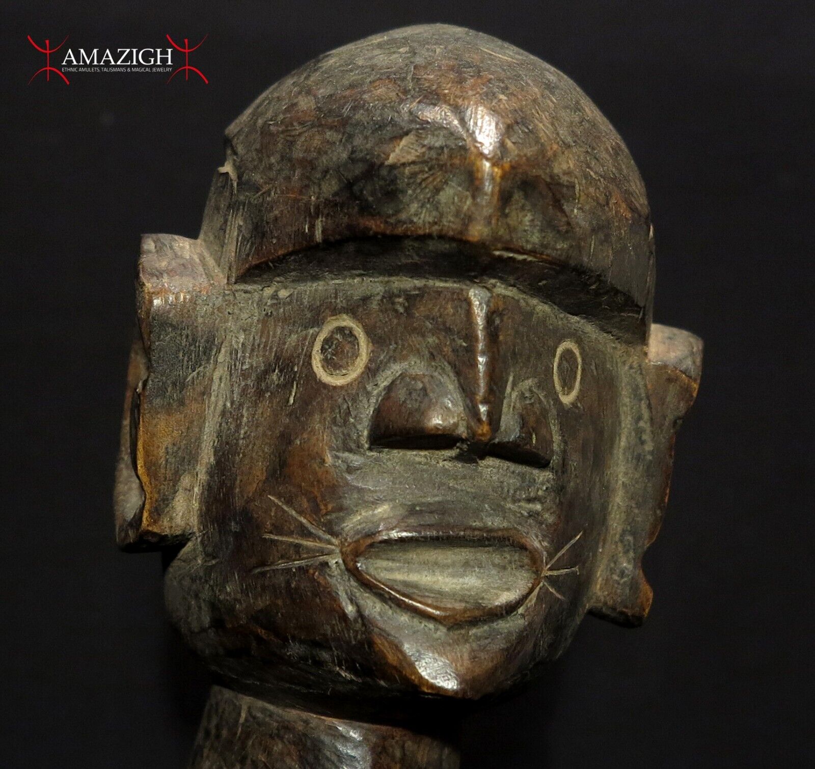 Old Fine Mumuye Maternity Figure – Nigeria - Amazigh Ethnic Jewelry