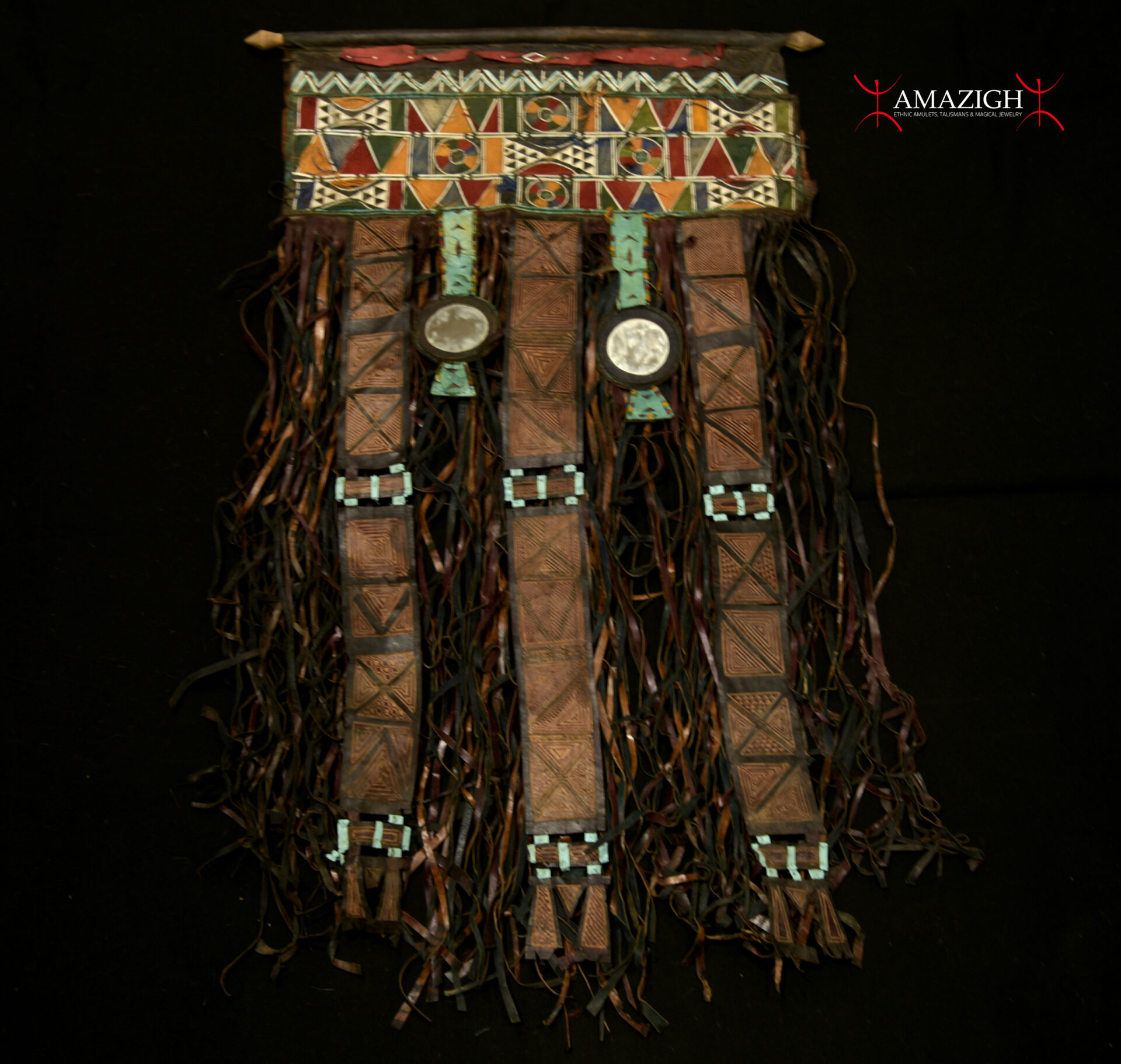 Authentic Fine Tuareg Tent Decoration – Niger - Amazigh Ethnic Jewelry
