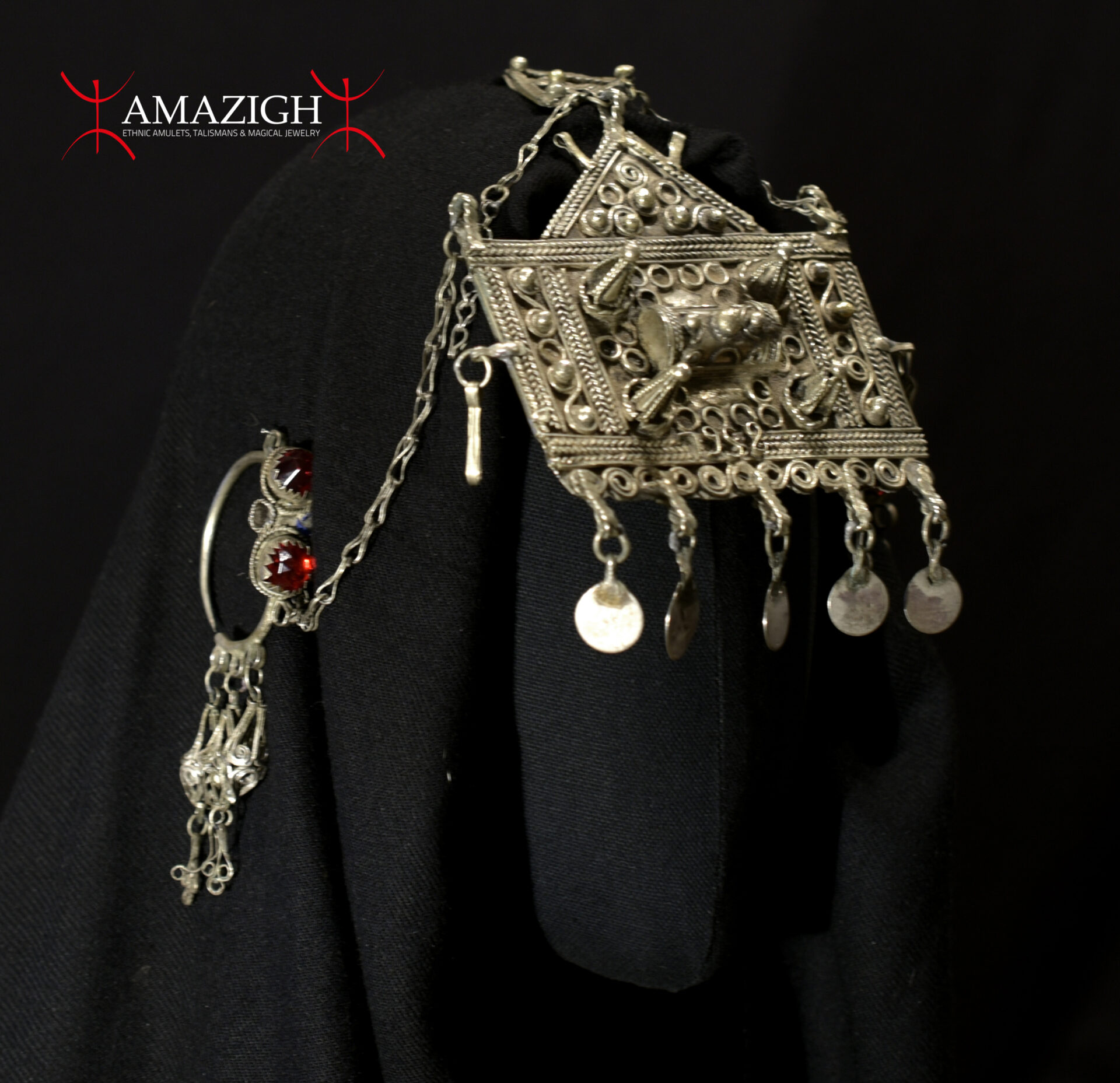 Old Berber Head Adornment – Taznakht Village, Ouarzazate, South Morocco ...