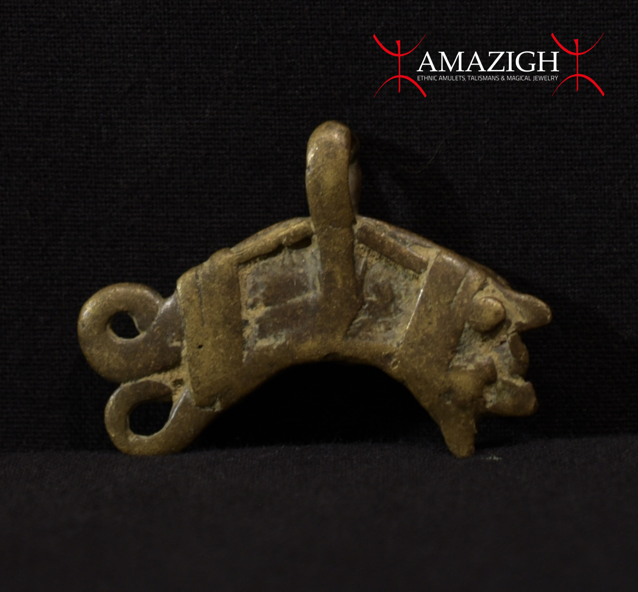Old Fine Tribally Used Amulet - Chameleons - Lobi - Burkina Faso ...